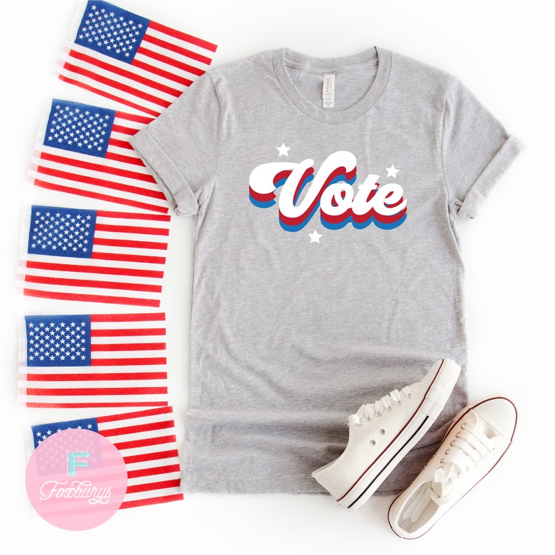 Vote Shirt, Voting Shirts, Retro Vote Shirt, Kids Voting Shirts, Voting ...