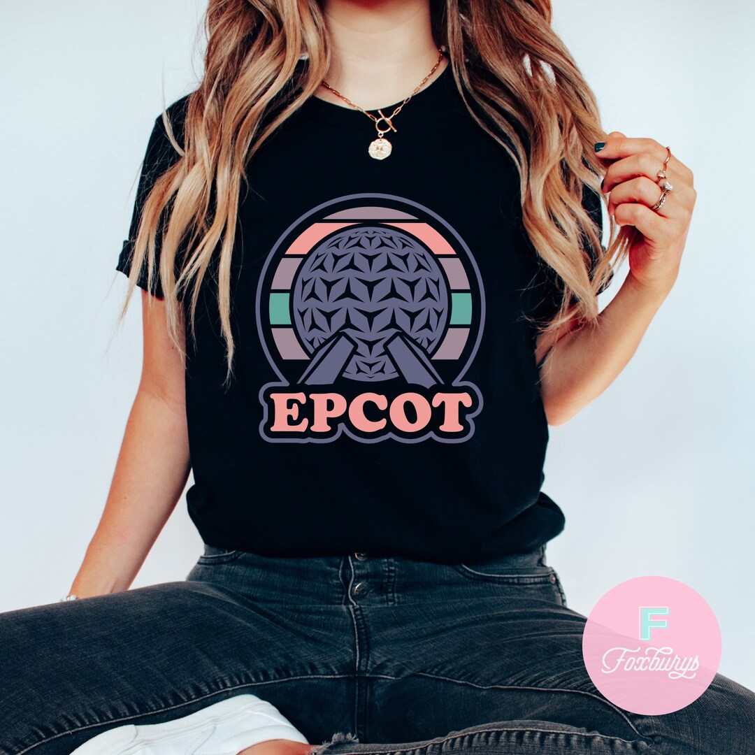 Retro Epcot Shirt, Walt Disney World Shirt, Disney World Castle Shirt ...