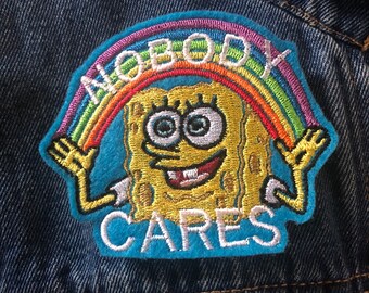 Spongebob patch | Etsy