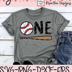 First Birthday Baseball SVG, 1st Birthday SVG, Baseball Birthday SVG ...