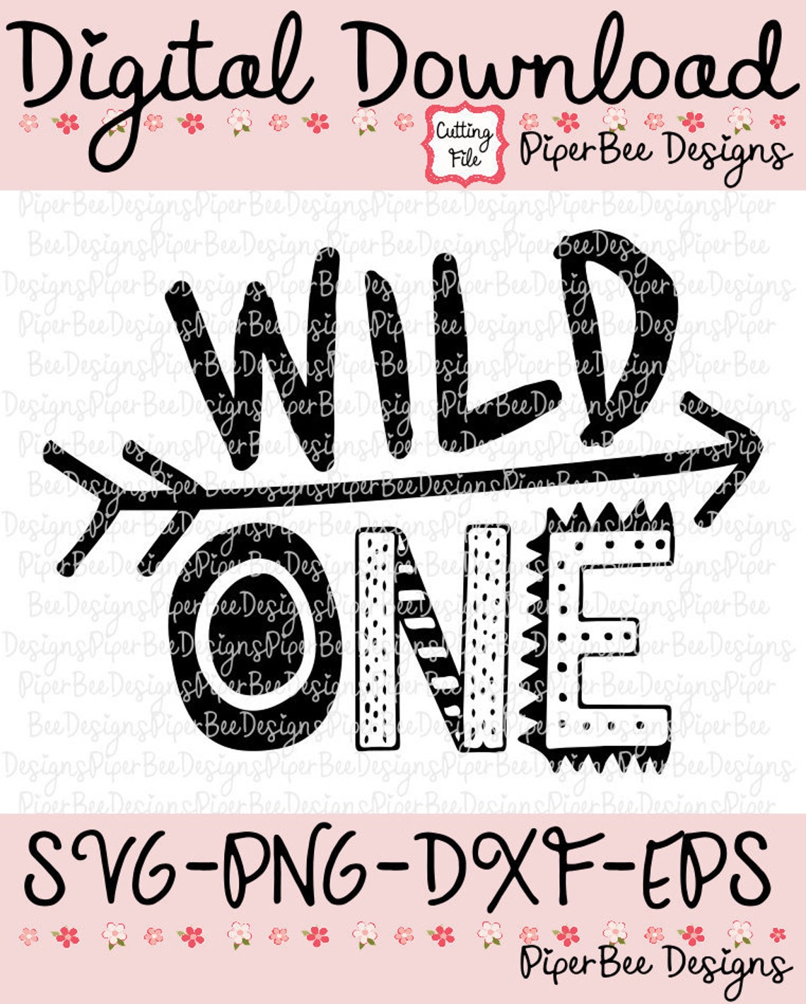 Wild One SVG First Birthday SVG One Birthday SVG Wild One | Etsy