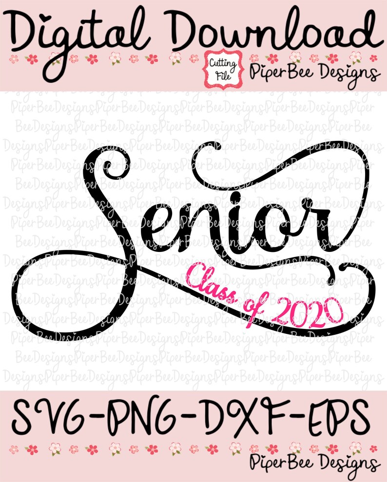 Senior 2020 svg Class of 2020 svg Graduation svg Senior | Etsy