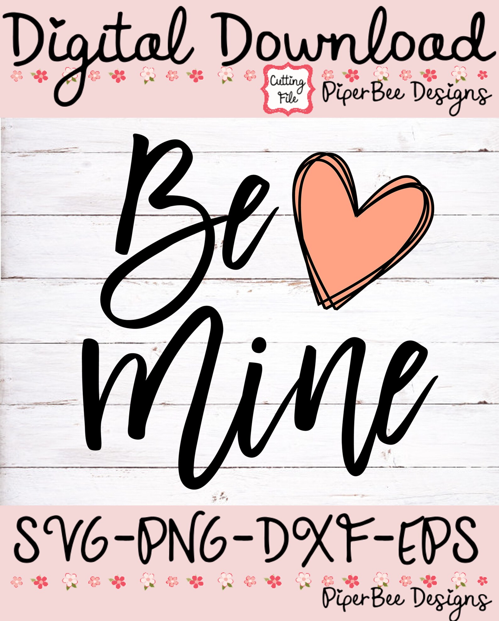 Be Mine SVG Valentine's Day Svg Heart SVG Be Mine - Etsy