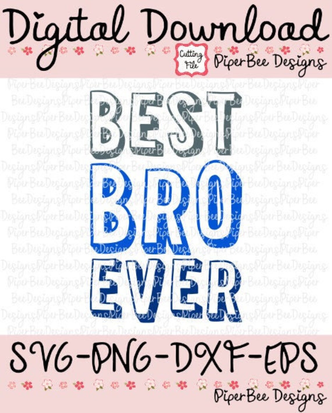 Best Bro Ever SVG Big Brother SVG Little Brother SVG Big - Etsy