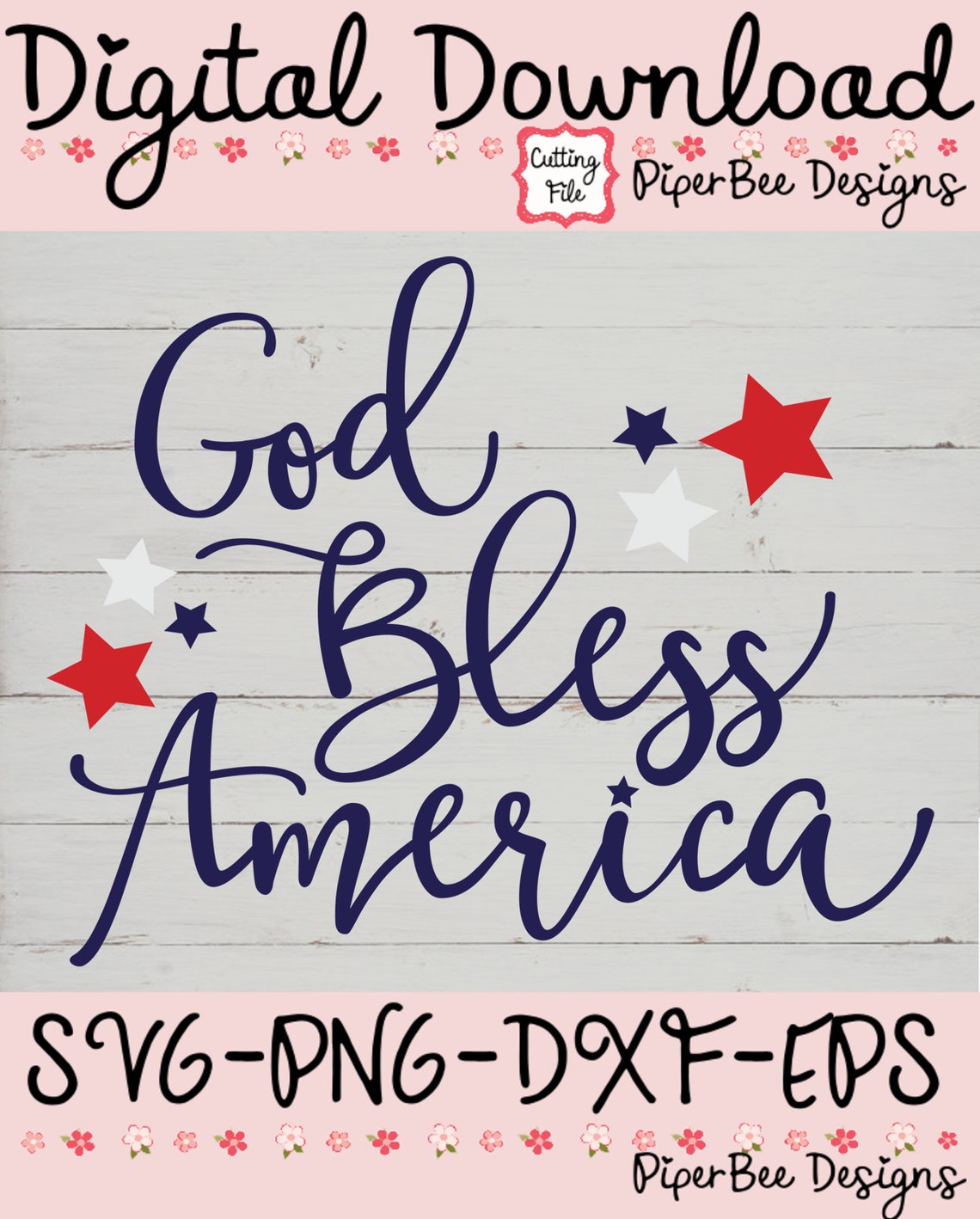 God Bless America SVG America SVG 4th of July SVG Fourth of - Etsy