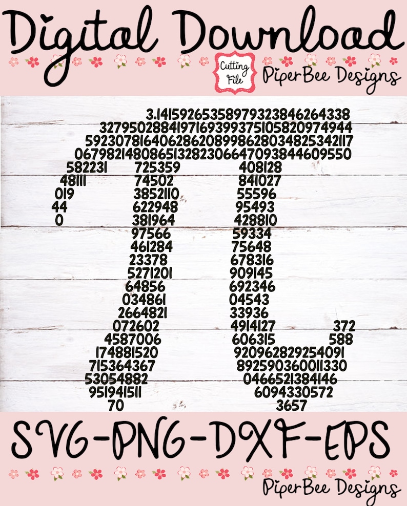 Pi SVG Pi Day SVG 3.14159 SVG for Shirts Funny Math Svg - Etsy