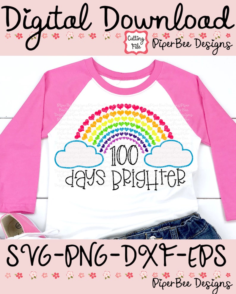 100 Days of School SVG Bundle 100 Days of School SVG 100th - Etsy