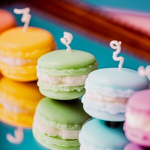 Macaroon Candle, French Macarons, Macaron Decor, Best Friend Gifts ...