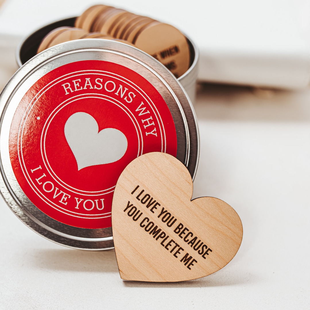 Romantic Mini Love Notes for Husband, Unique Couples Gift, Lunchbox ...
