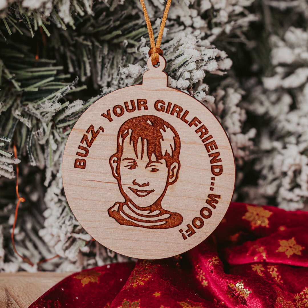Home Alone Christmas Ornament Wooden, Christmas Movie Ornaments Laser ...