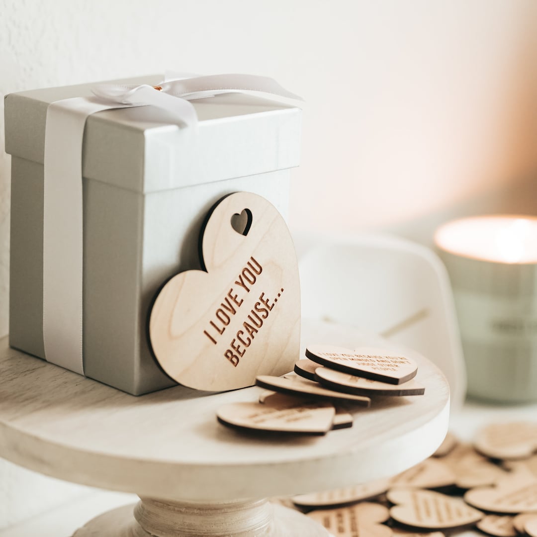 Romantic Mini Love Notes for Husband, Unique Couples Gift, Lunchbox ...