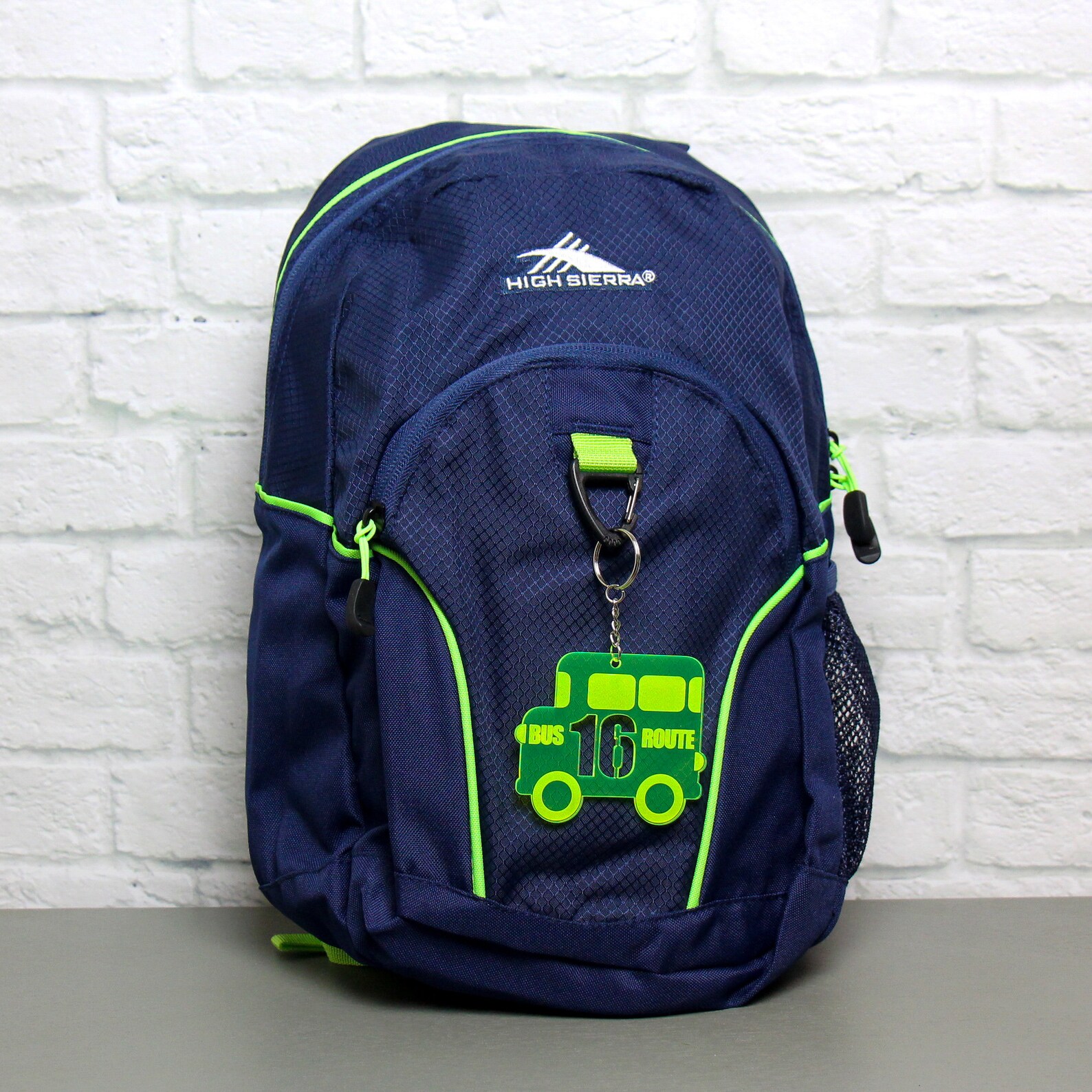 School Bus Rider Backpack Tag. First Day of School Keychain. - Etsy