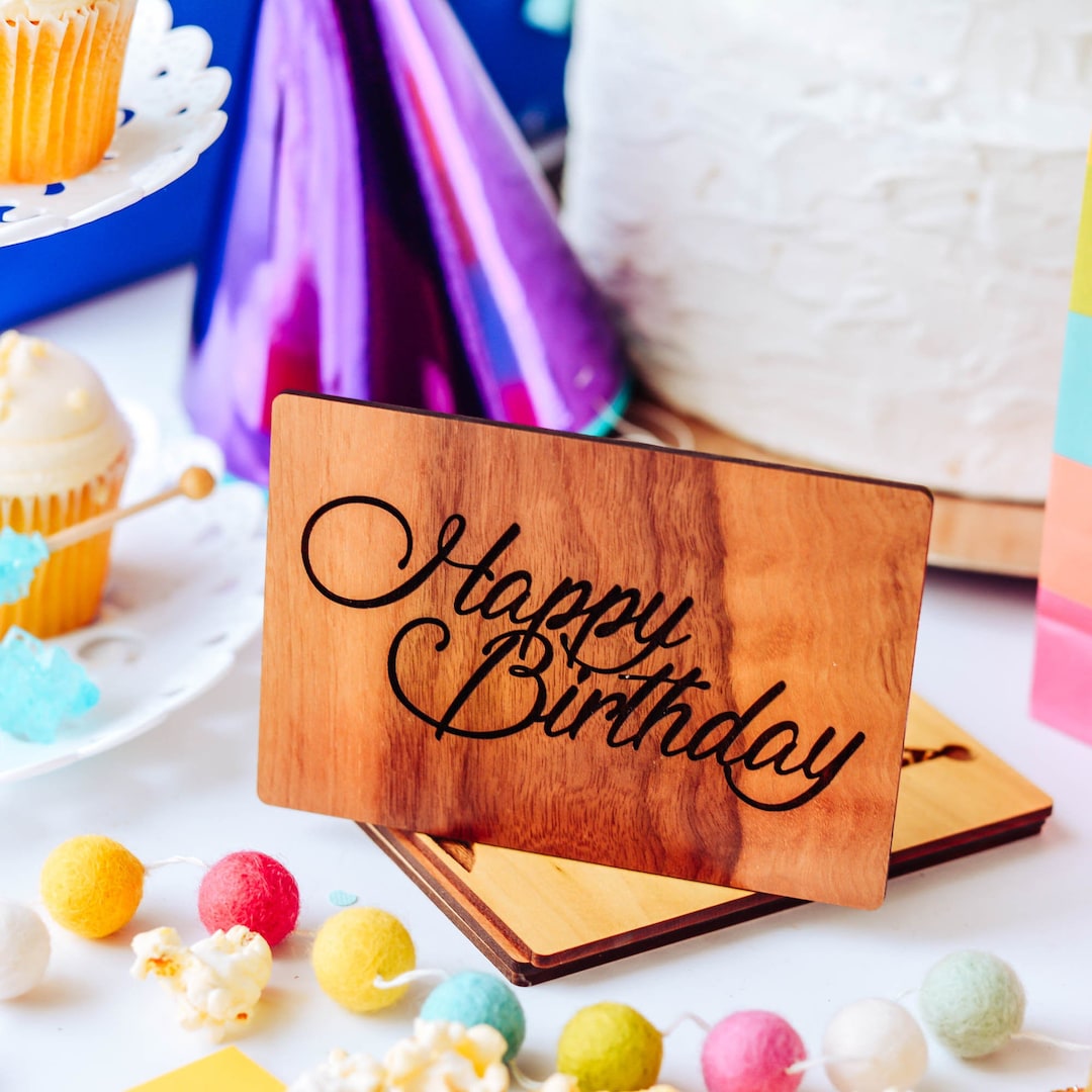 Happy Birthday Card, Personalized Card, Birthday Greeting Card ...