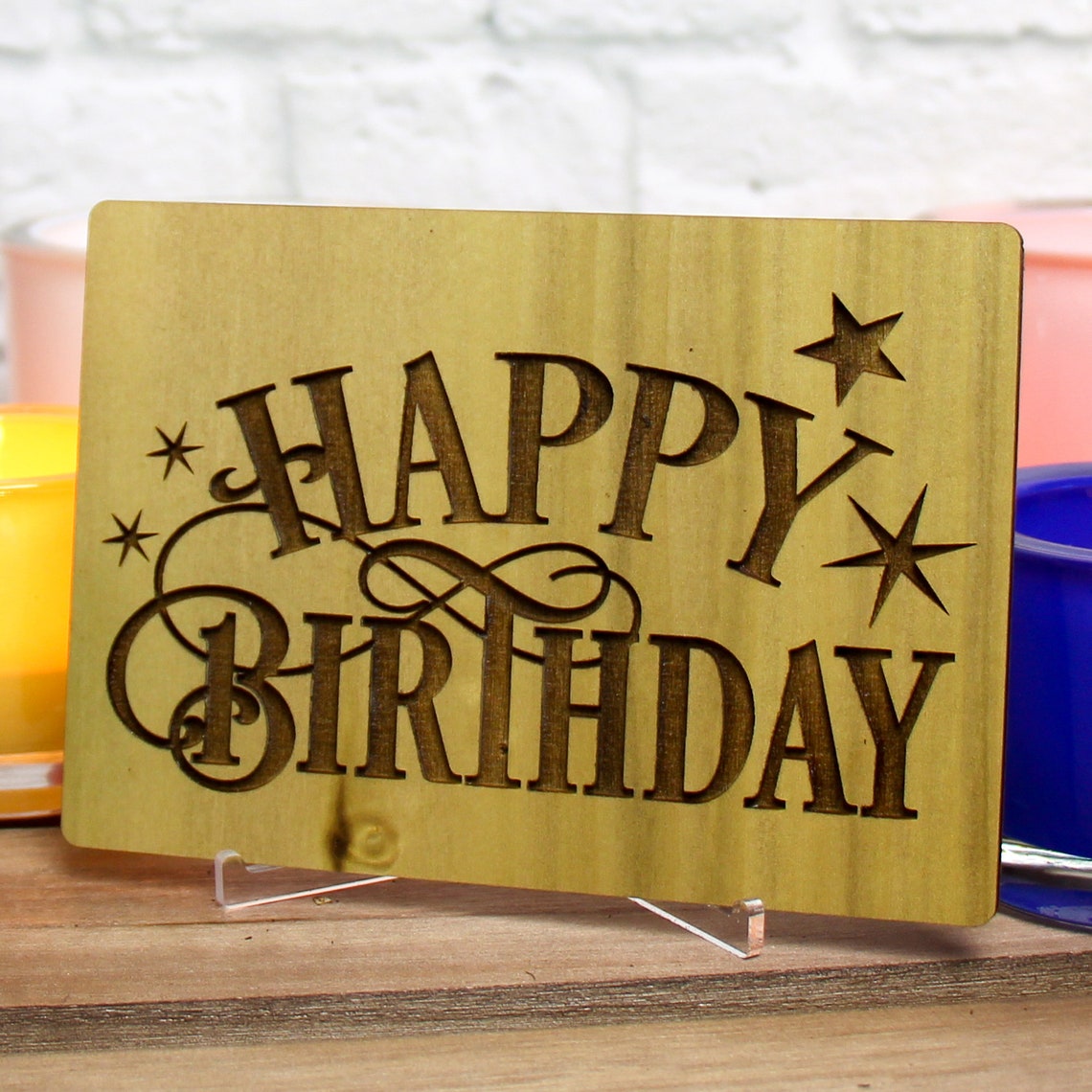Happy Birthday Card Long Distance Boyfriend Gift Wooden Etsy happy-birthday-card-long-distance-boyfriend-gift-wooden-etsy