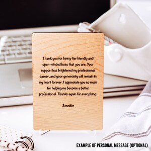 Principal Thank You Card, Teacher Appreciation, Thank You Card ...