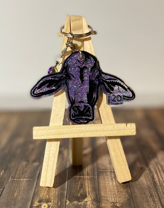 Brahman head keychain | Etsy