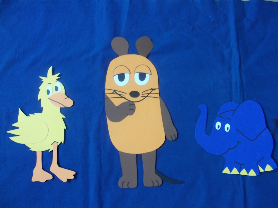 Fensterbilder Tonkarton 3 tlg. Maus & Co Kinderzimmer Deko Fenster Wand ...