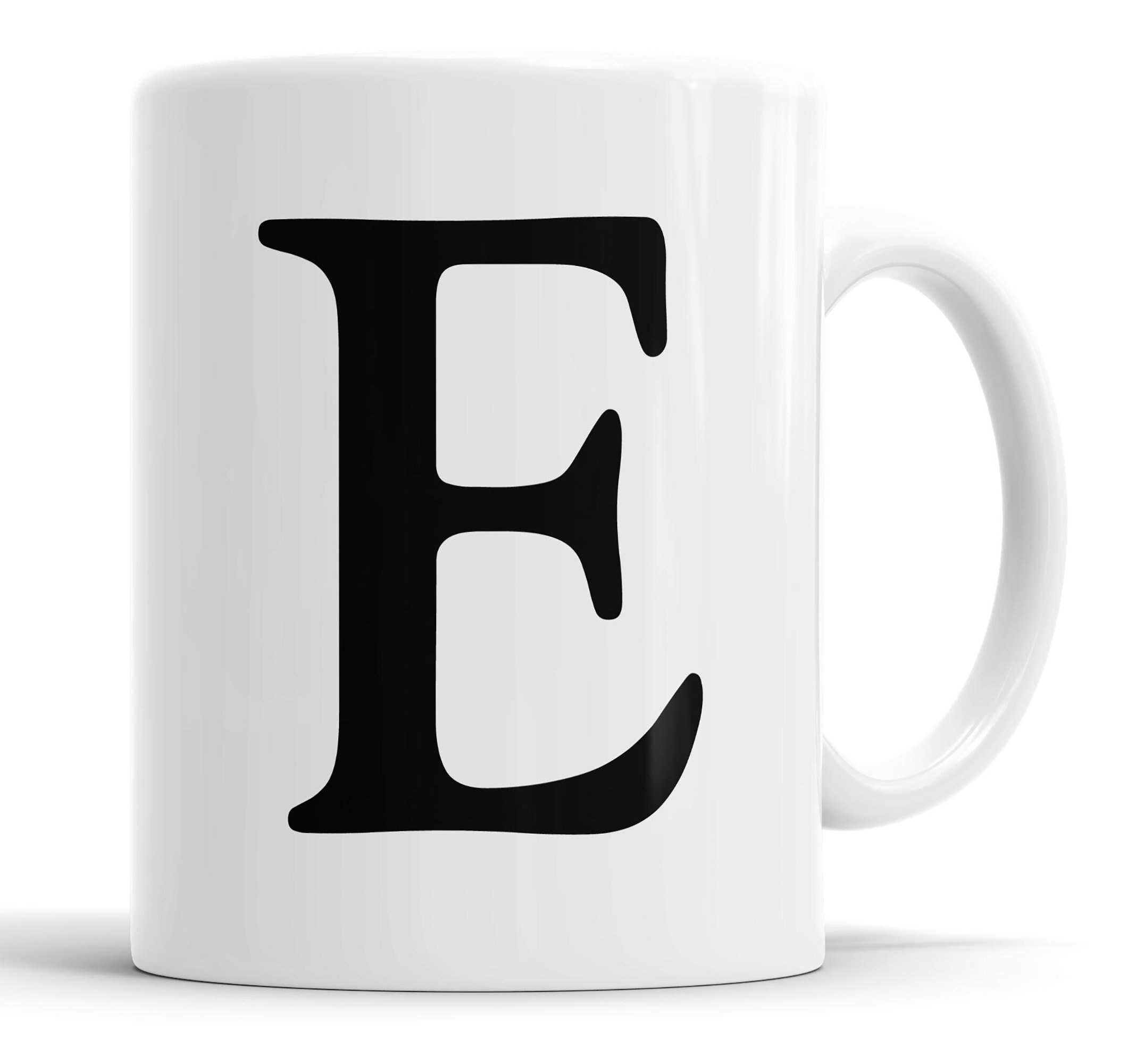 Alphabet Mug Letter Mugs Initial Coffee Cup Birthday Fathers - Etsy