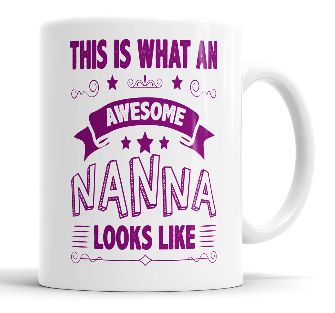 This is what an awesome Nanna looks like mug - Etsy Österreich