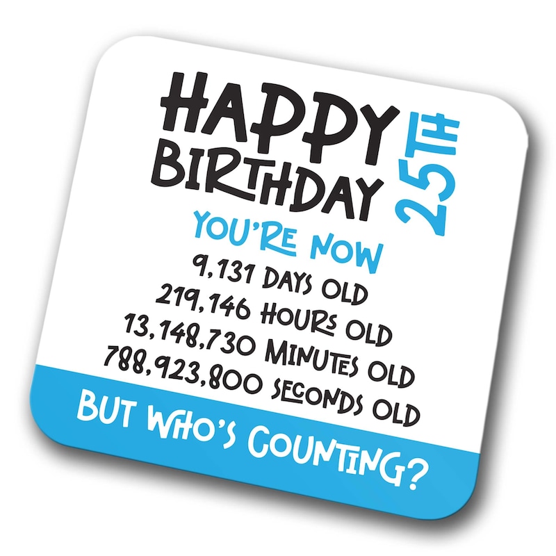 25 Years in Time - Etsy UK