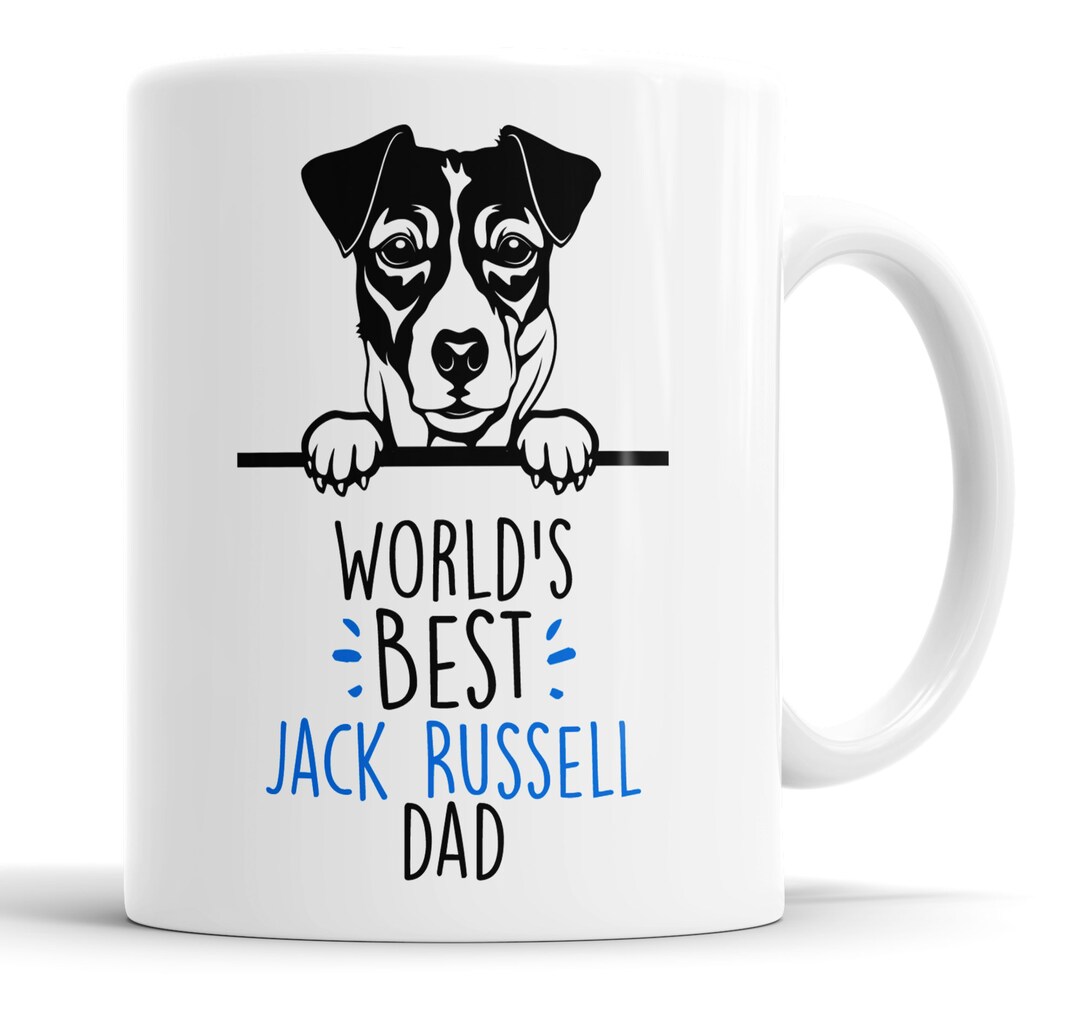 World's Best Jack Russell Dad Mug - Etsy