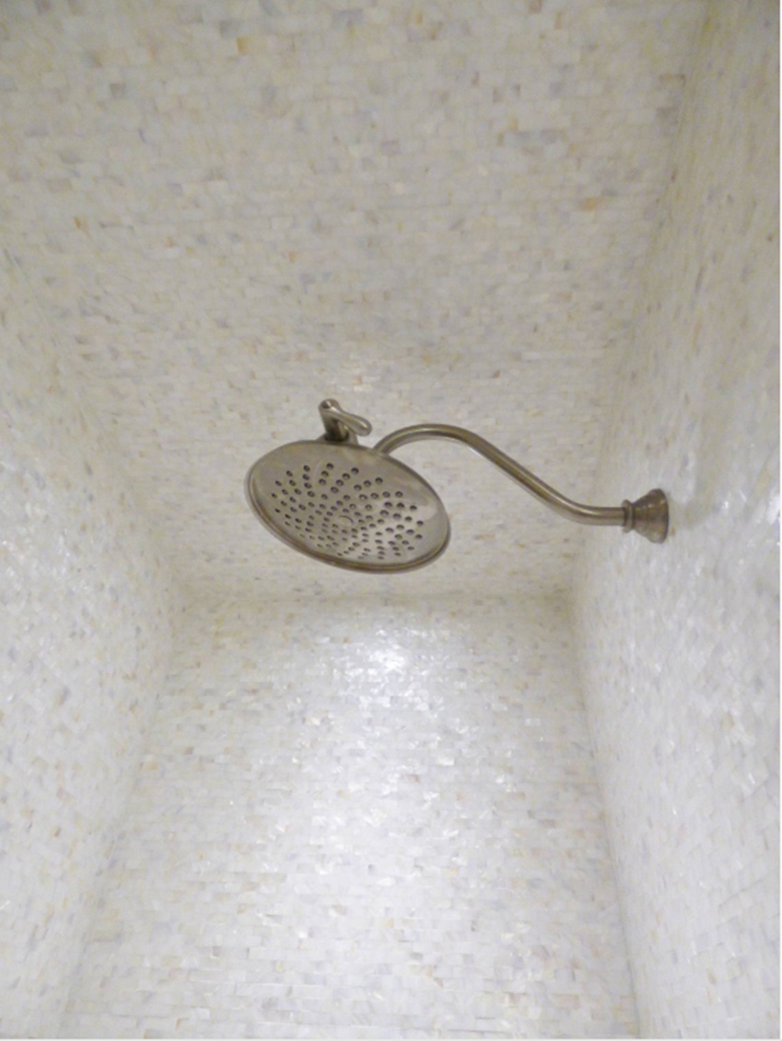 Handmade Serene Groutless Brick Mother of Pearl Mosaic Tile | Etsy