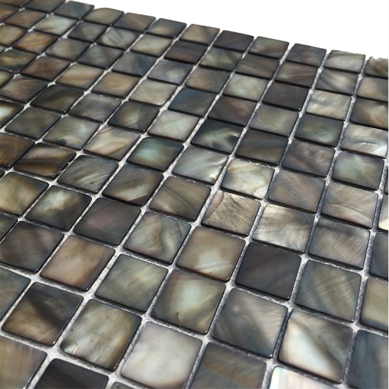 The Raspberry Mother of Pearl Mosaic Tile for Kitchen Tile - Etsy