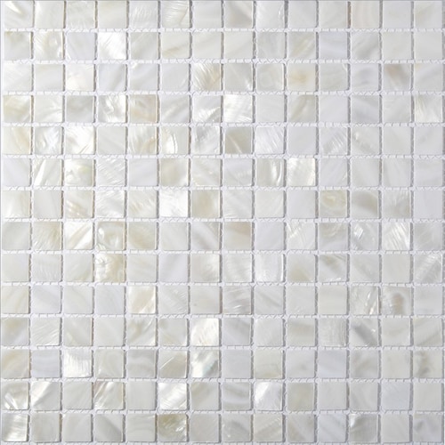 Handmade Silver Epoxy Mother of Pearl Capiz Mosaic Tile for - Etsy