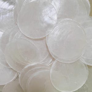 Handmade Round Capiz Shell for Capiz Shell Chandelier Wedding Home ...