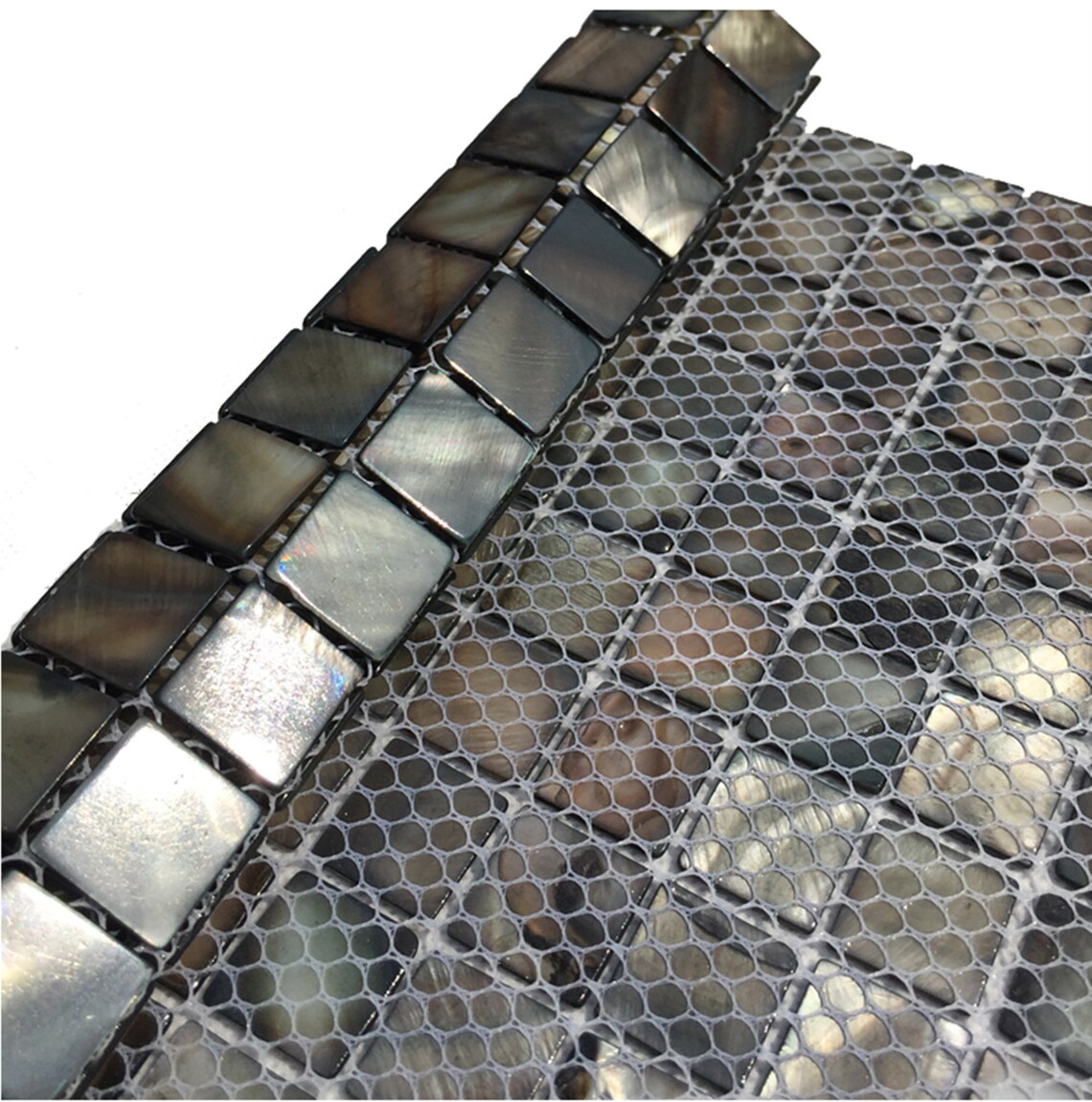 The Raspberry Mother of Pearl Mosaic Tile for Kitchen Tile - Etsy