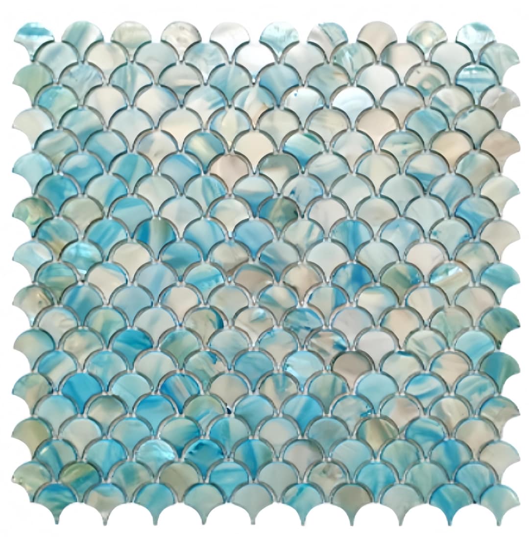Dyed Scallop Mother of Pearl Mosaic Tile for Bathroom Kitchen and Shower Wall Tile - Etsy