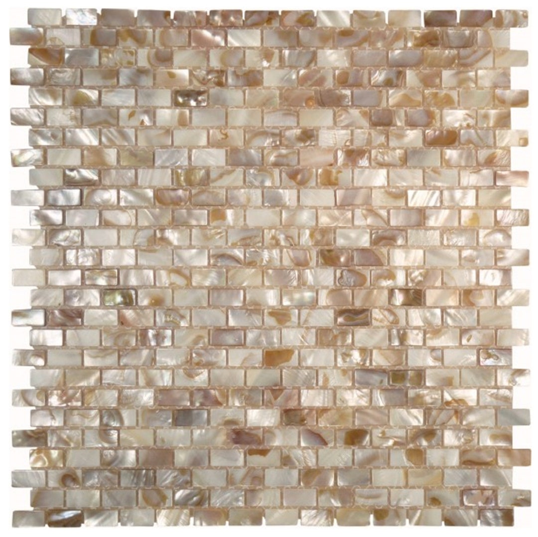 Iridescent Subway Mother of Pearl Mosaic Tile for Bathroom Kitchen ...