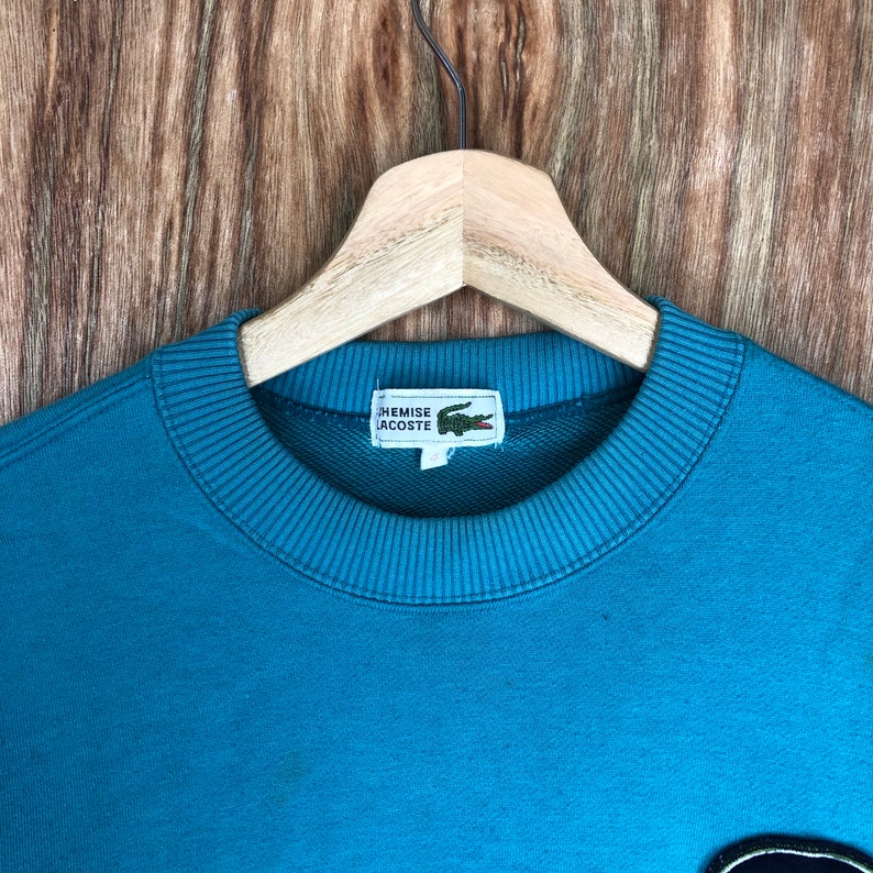 Vintage Lacoste Small logo with embroidery patches | Etsy