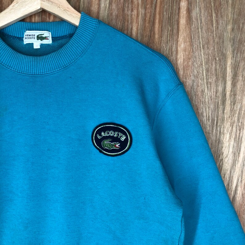 Vintage Lacoste Small logo with embroidery patches | Etsy