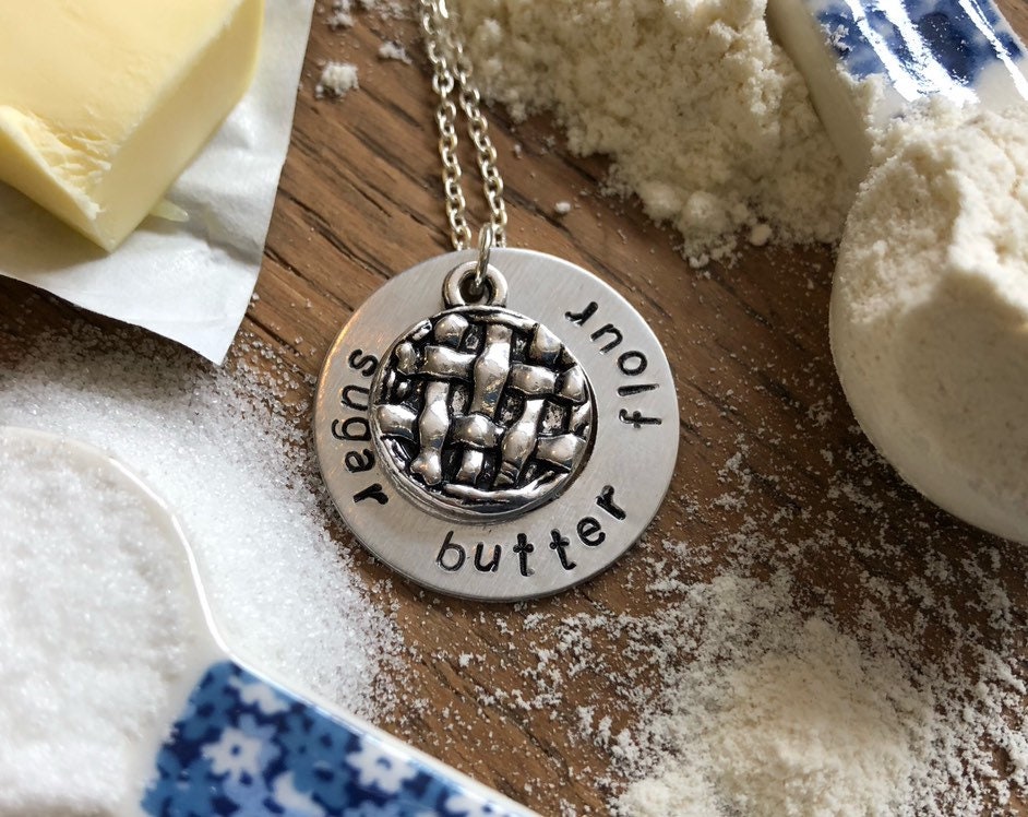 Waitress Musical Theatre Necklace Sugar Butter Flour | Etsy