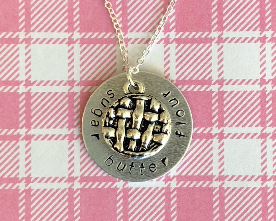 Waitress Musical Theatre Necklace Sugar Butter Flour | Etsy