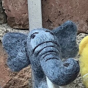 Filz Fingerpuppe Giraffe LÖWE Krokodil Zebra LEOPARD Elefant ...