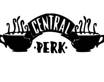 Central perk decal | Etsy
