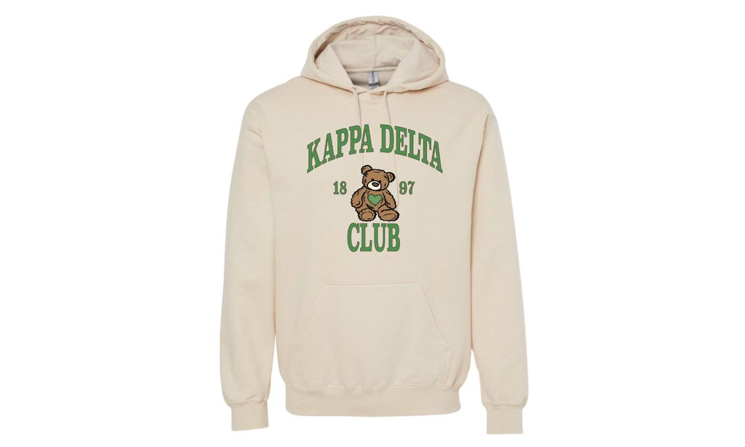 Kappa Delta Bear Club With Established Date Sorority Chapter Greek ...