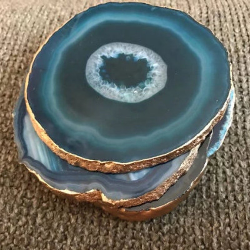 Agate Coasters - Etsy