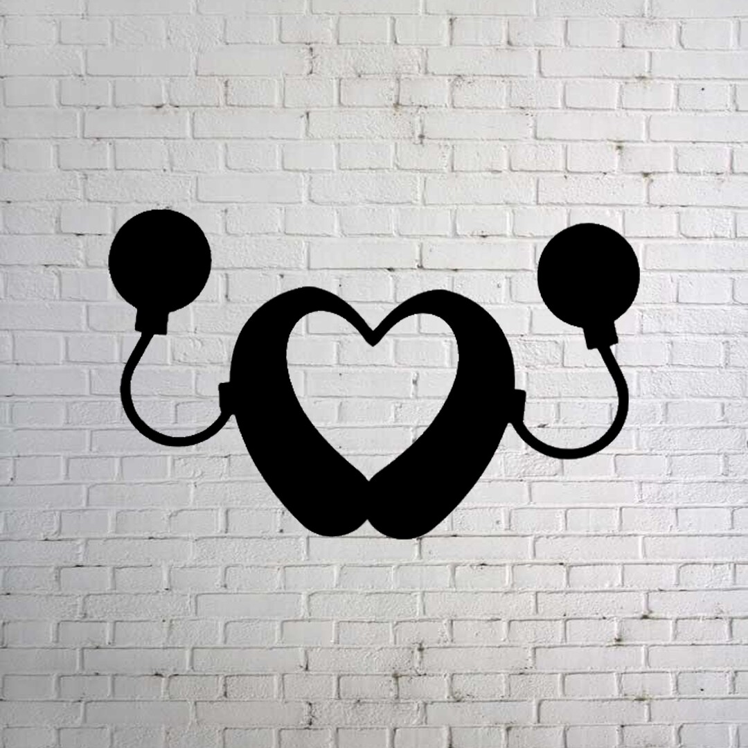 Cochlear Implants in A Heart Decal Multiple Sizes & Coil - Etsy