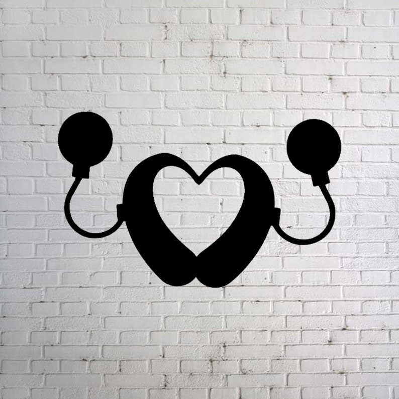 Cochlear Implants in A Heart Decal Multiple Sizes & Coil - Etsy