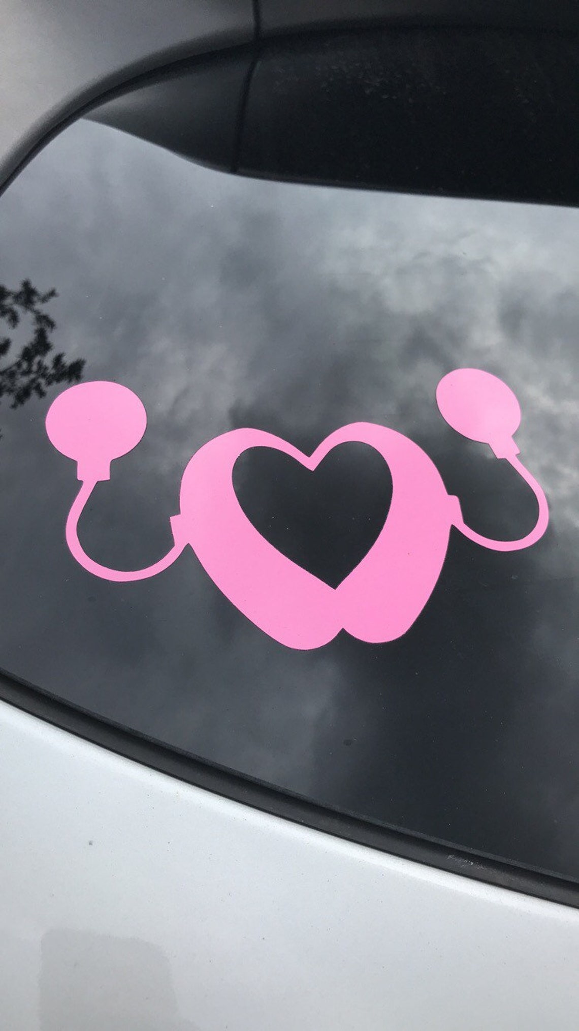 Cochlear Implants in A Heart Decal Multiple Sizes & Coil - Etsy