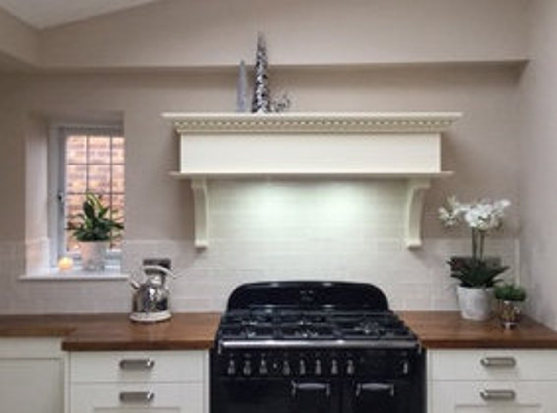Cooker Hood C/w Extractor Fan 44ins/110cm Between Corbels. - Etsy