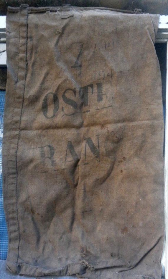Very Old Mail Bag france French Shabby - Etsy