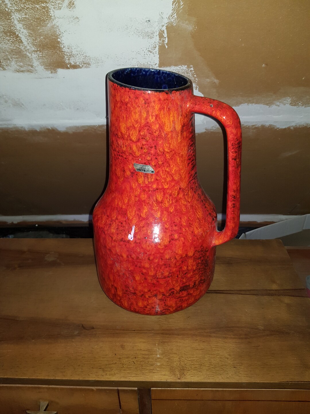 Super Beautiful 70s Floor Vase SCHEURICH Cult TIP TOP - Etsy