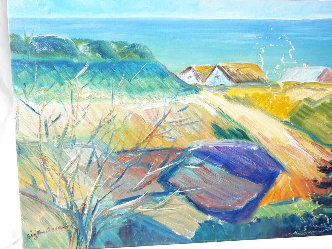 Vintage Painting, Expressionist Style, Expressive, Beautiful Colors ...