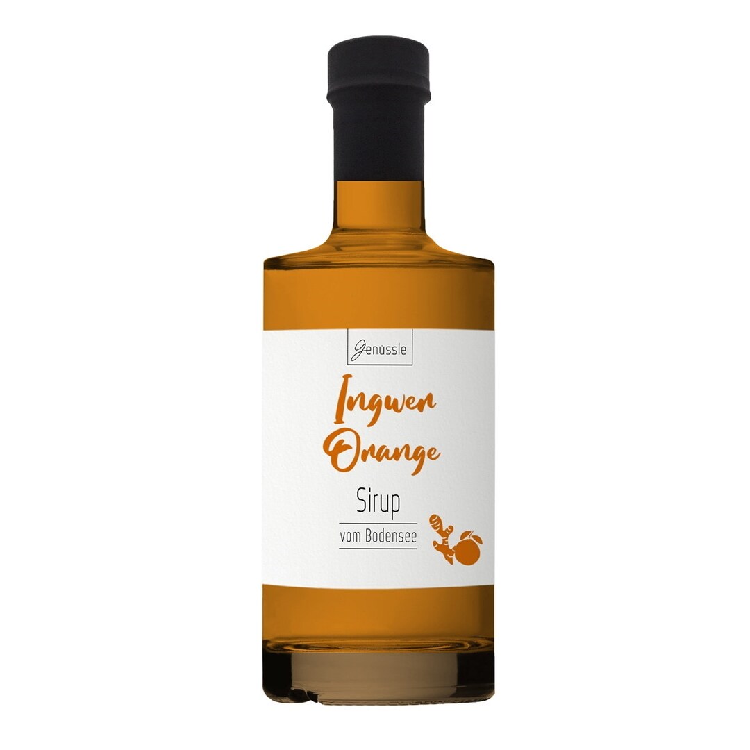 BIO Ginger Orange Syrup - Gourmet Ginger Orange Syrup From Lake ...