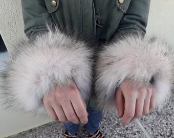 Fur cuffs | Etsy