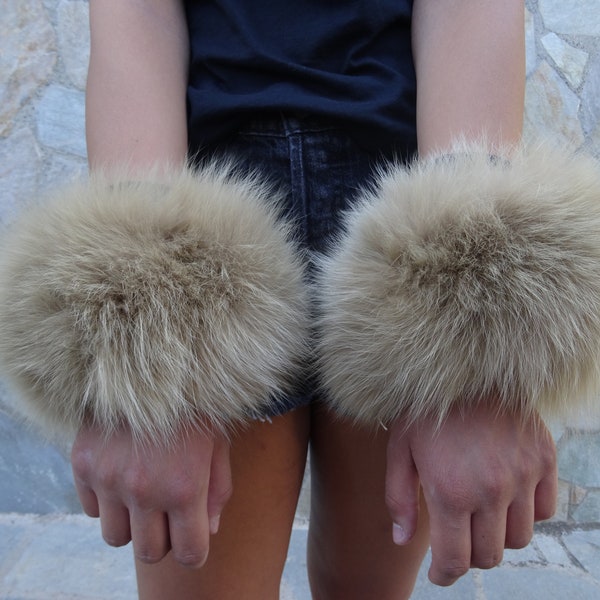 Fur Cuffs - Etsy